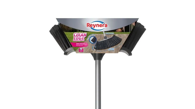 ESCOBA REYNERA CLEAN EDGE DOUBLE ANGLE | Biolimpieza